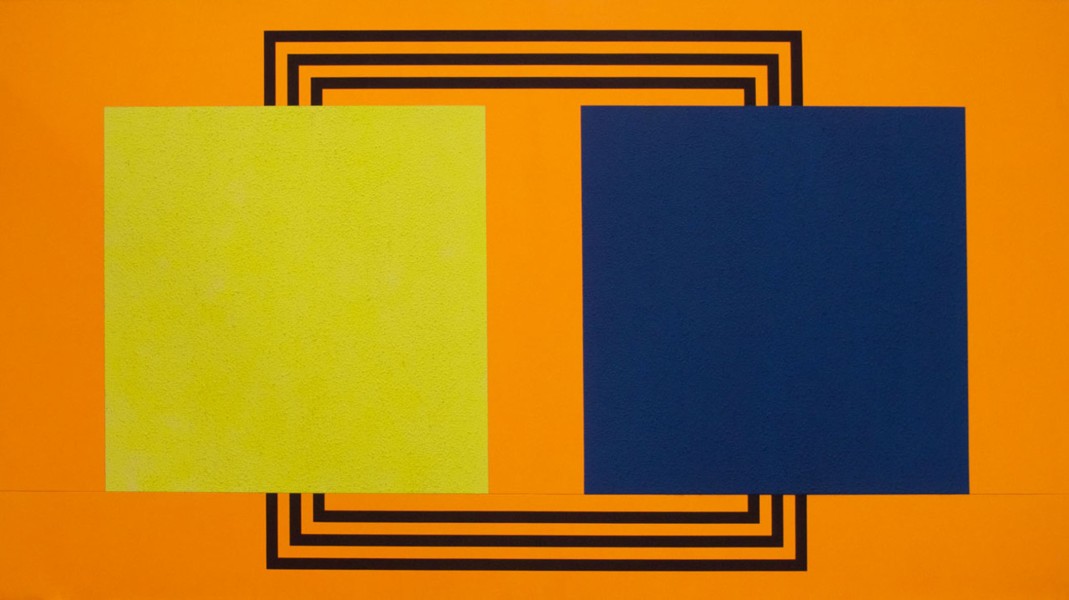 Peter Halley | Two cells with circulating conduit | Art Basel