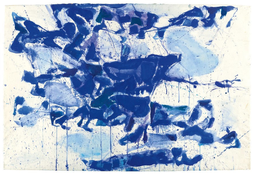 Sam Francis Middle Blue