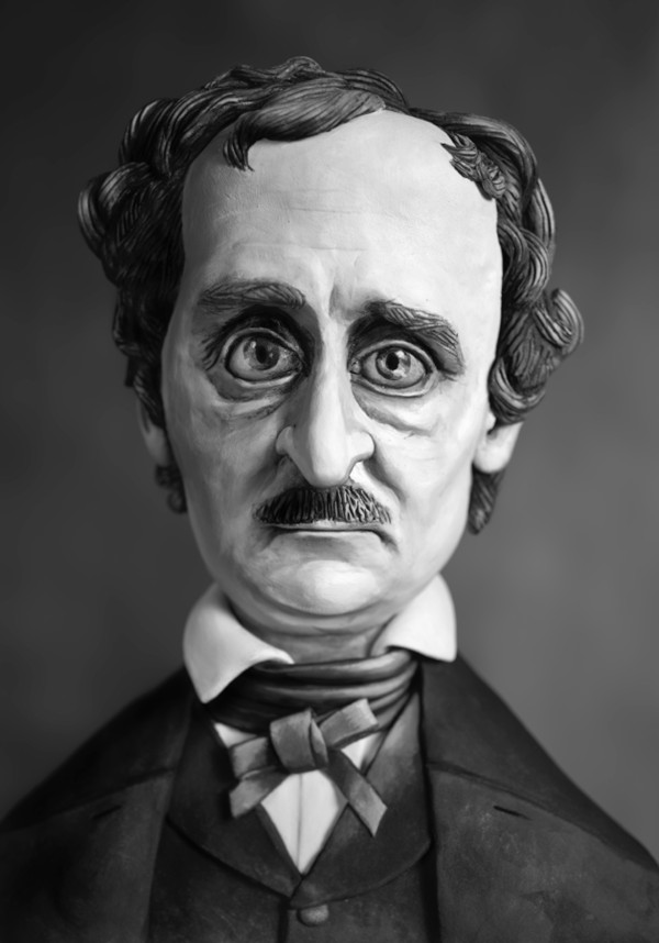 Mary Reid Kelley | Edgar Allen poe (Ultima Thule) | Art Basel